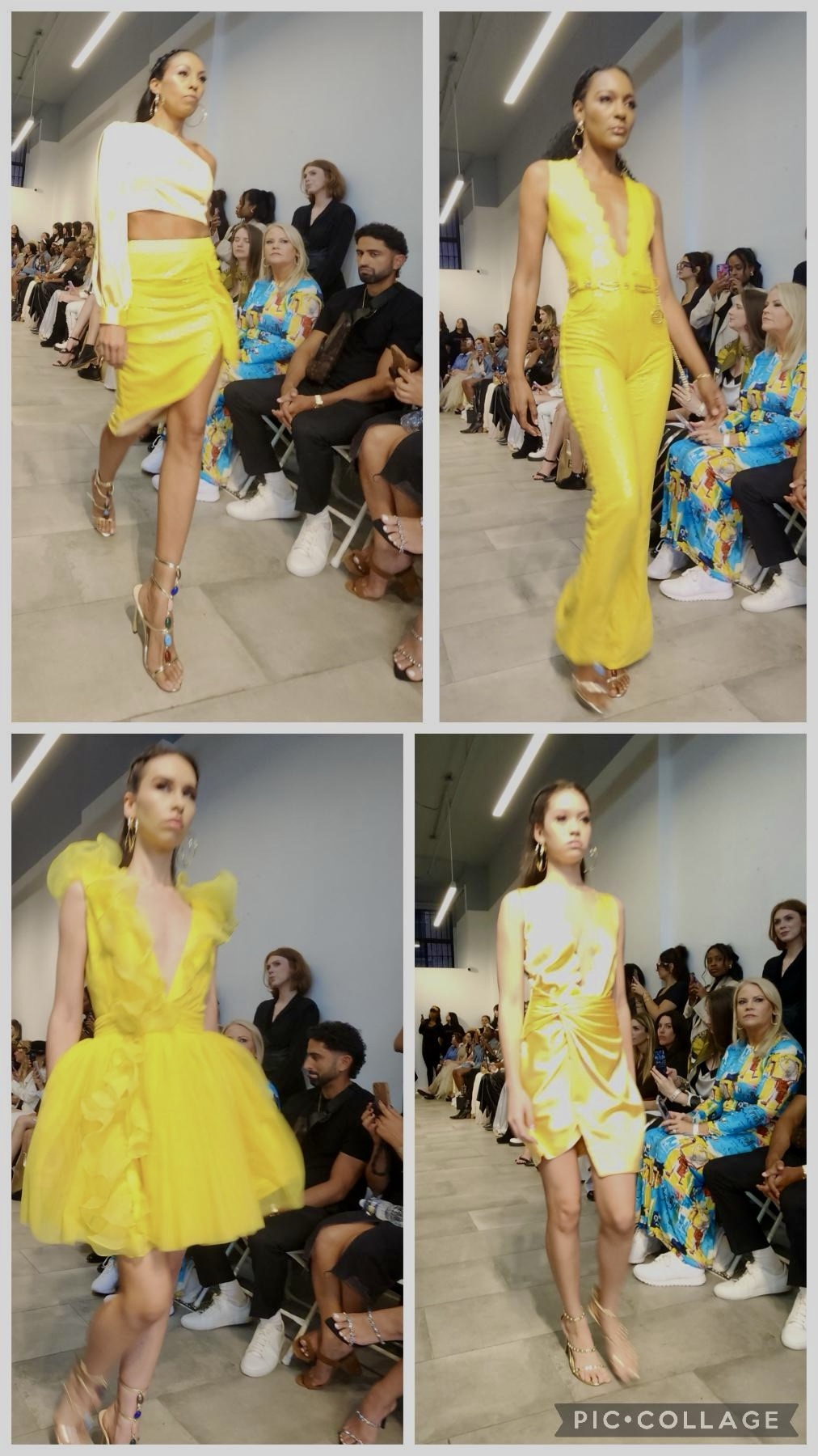 Dell Scott on the runway with SS25 collection at New York Fashion Week ...