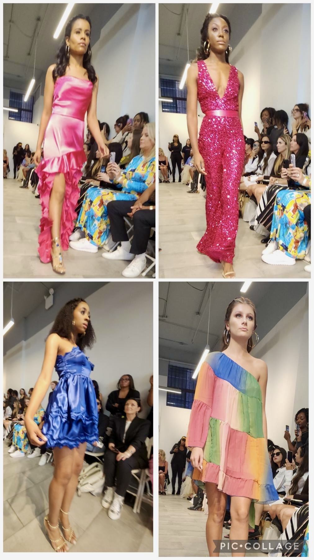 Dell Scott on the runway with SS25 collection at New York Fashion Week ...