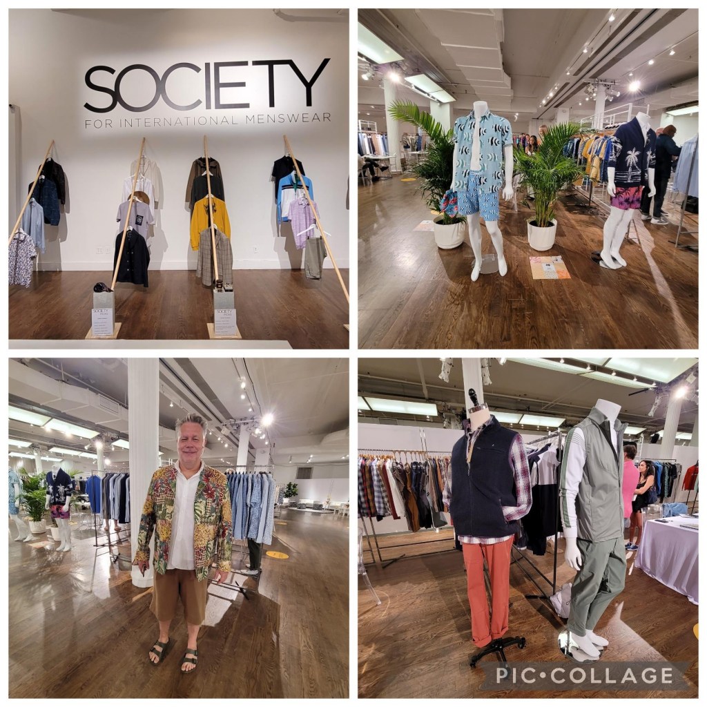 Patricia Ann Parenti at first-ever SOCIETY FOR INTERNATIONAL MENSWEAR ...