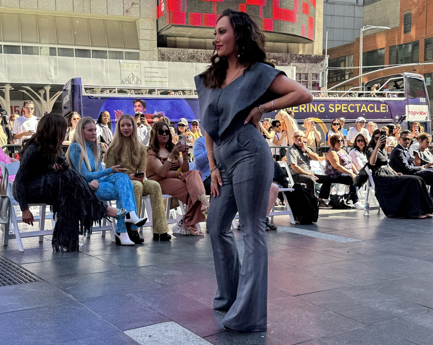 Time Square Fashion Week fall 2024 blooms out impactful designers ...